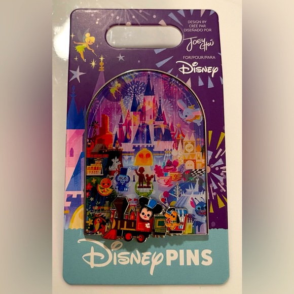 Disney | Accessories | Disney Joey Chou Design Cinderellas Castle Pin ...
